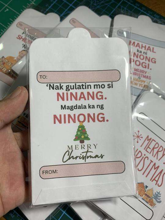 10pcs Money Envelope Angpao Modern Ampao Lucky Envelope Christmas ...