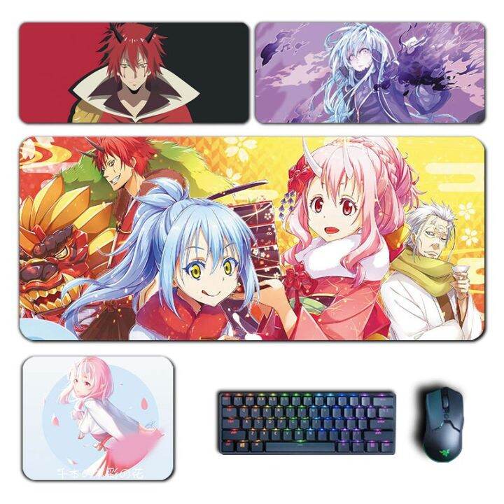 Anime That Time I Got Reincarnated As A Slime Mouse Pads Rimuru Shuna ...