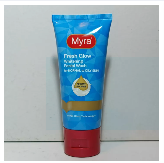 Myra E Fresh Glow Whitening Facial Wash 50 mL (with Beauty Vitamins ...