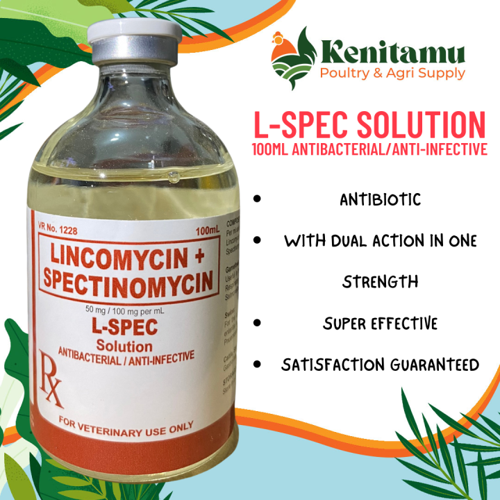 L-SPEC SOLUTION 100ML ANTI-BACTERIAL/ANTI-INFECTIVE | Lazada PH
