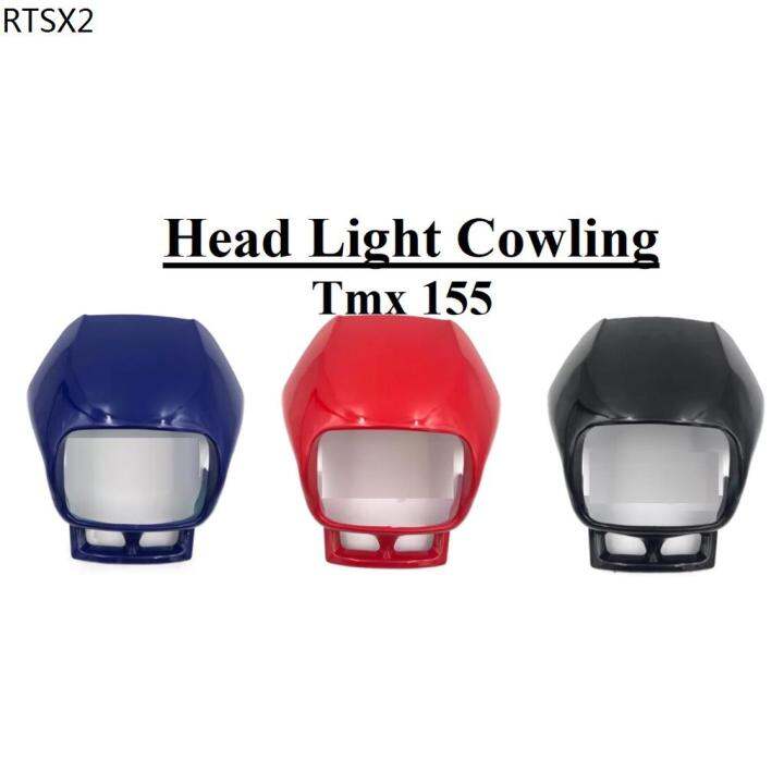 Stickers Head Light Cowling - Tmx 155 (BlackRedBlue)☼ | Lazada PH