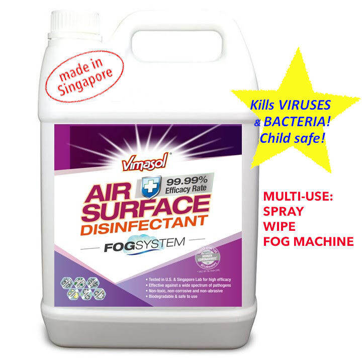 Vimasol Disinfectant Air & Surface (Water-Based) K5 Pro K6X Nano Spray ...