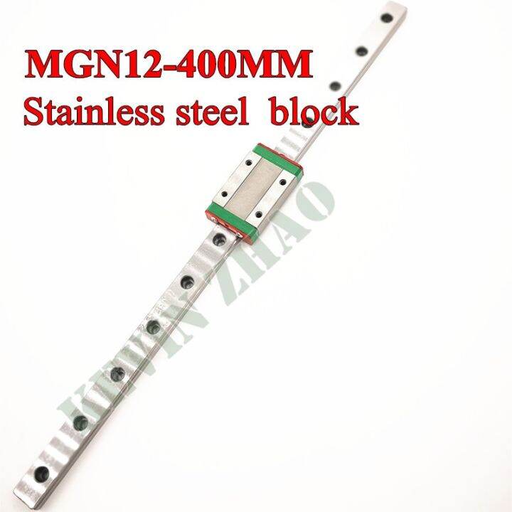 12mm Linear Guide Mgn12 L= 400mm Linear Rail Way Mgn12c Or Mgn12h Long ...