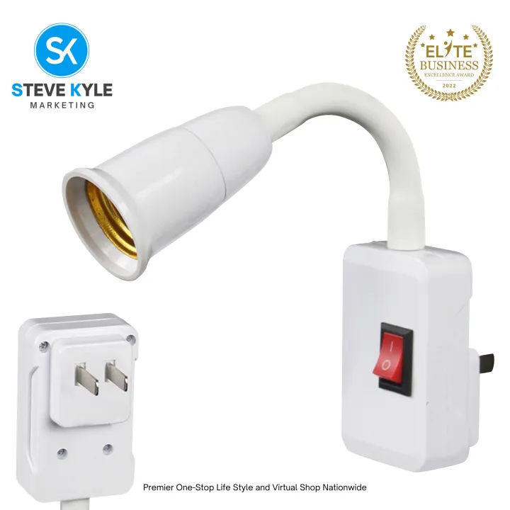 Plug in Light Socket Adapter with On/Off Switch | Lazada PH