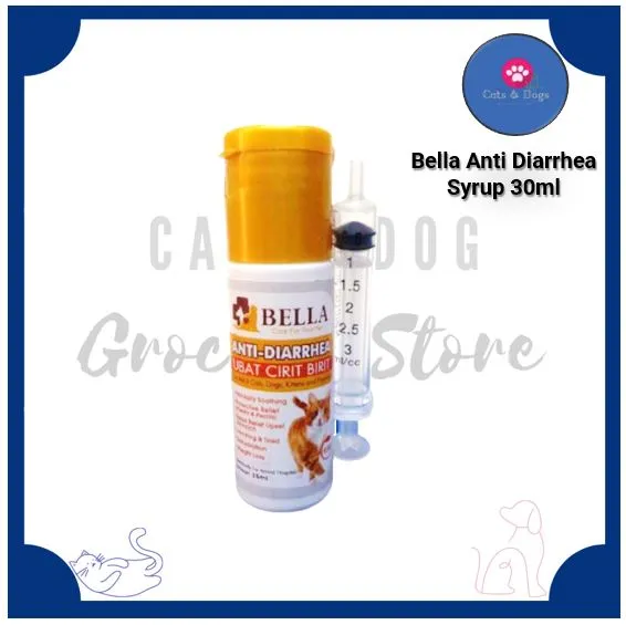 Bella Anti-Diarrhea Ubat Syrup Cirit Birit Haiwan (30ml) 宠物止泻药 | Lazada