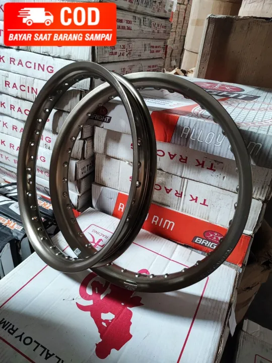 VELG TK JAPAN RING 16 UKURAN 140 160 MODEL U SETENGAH LINGKAR WARNA ...