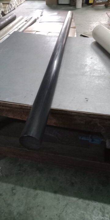 80mm diameter x 1 meter L High Density Polyethylene HD-PE Rod Black ...