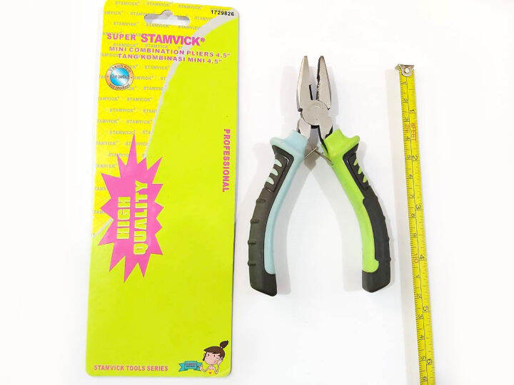 BJA - Tang Mini Kecil Stamvick 4.5" Inci / Tang Kecil Super 12 Cm ...