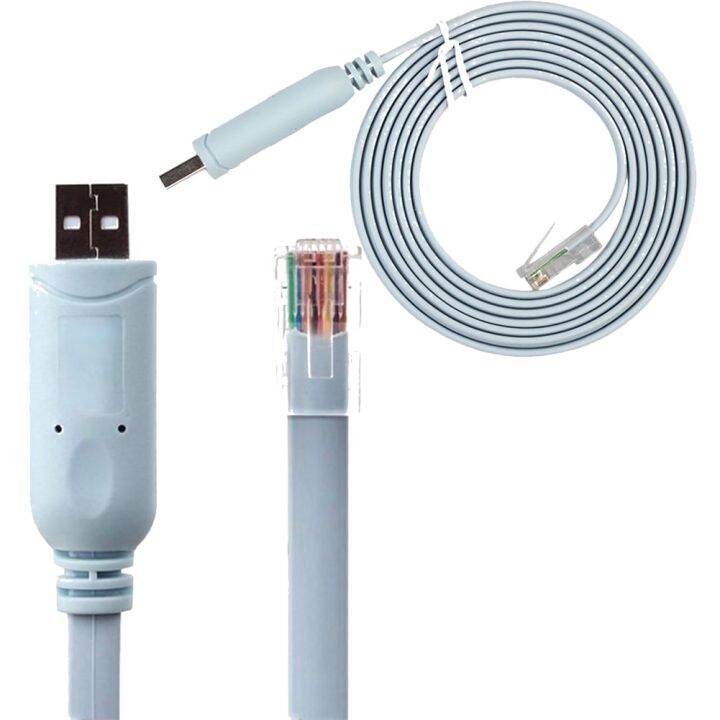 1.8m Usb To Rj45 For Cisco Usb Console Cable Console Debug Line A7h5 ...