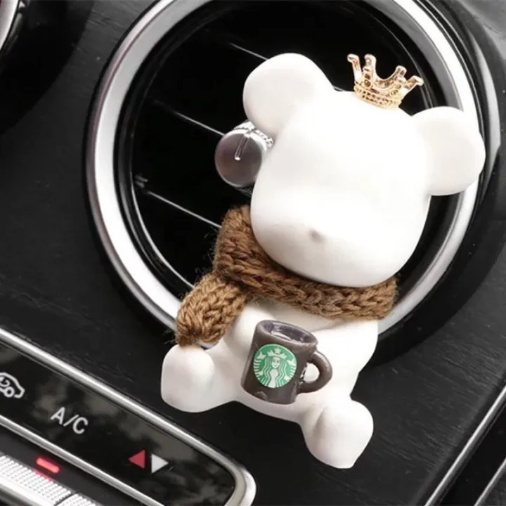 Bear Car Clip Diffuser / Passive Diffuser - Oilybear | Lazada PH