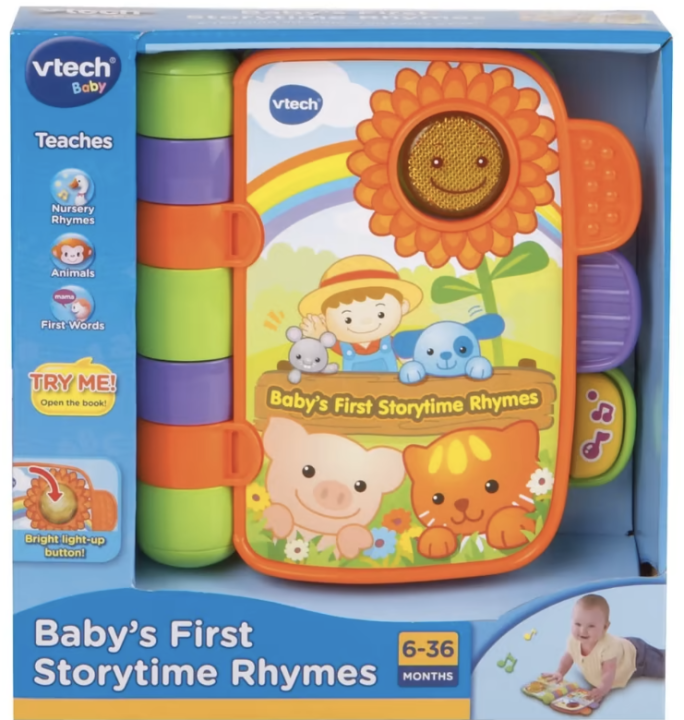ของเล่นเสริมพัฒนาการ VTech Storytime Rhymes Book | Lazada.co.th
