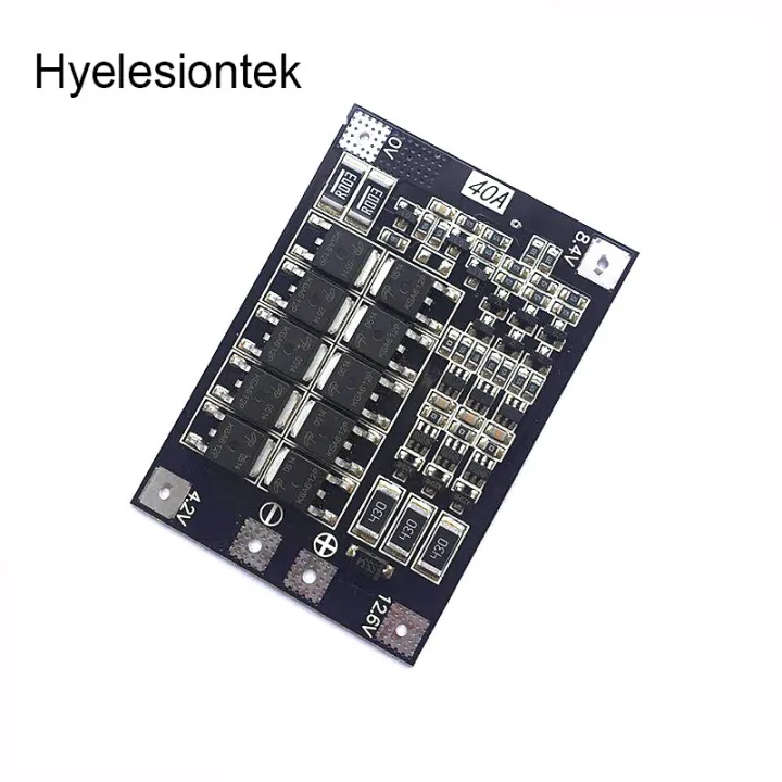 4S BMS 18650 BMS 4S 40A 14.8V 16.8V สมดุล Lipo Li-Ion แผงวงจรป้องกัน ...