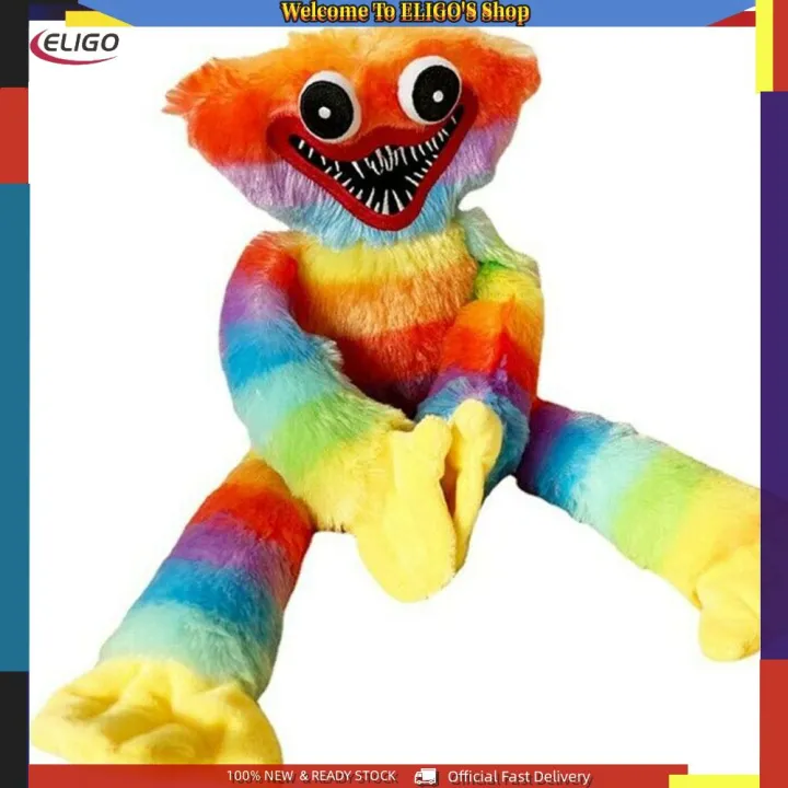 Huggy Wuggy Rainbow Plush Toy Poppy Playtime Game Character 40cm ...