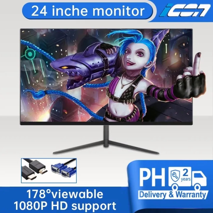 ICON Monitor 27/24/22 Inch LED Monitors HDMI VGA Original Brand New ...