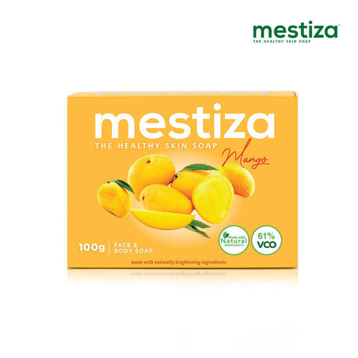 Mestiza Face & Body Soap Mango 100 g | Lazada PH