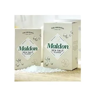 Maldon Salt,Sea Salt Flakes Handcrafted, Gourmet, Pyramid Crystals 8.5 ...