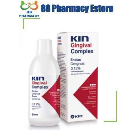 KIN Gingival Complex Mouthwash 250mL (Exp: March 2025) Chlorhexidine 0. ...