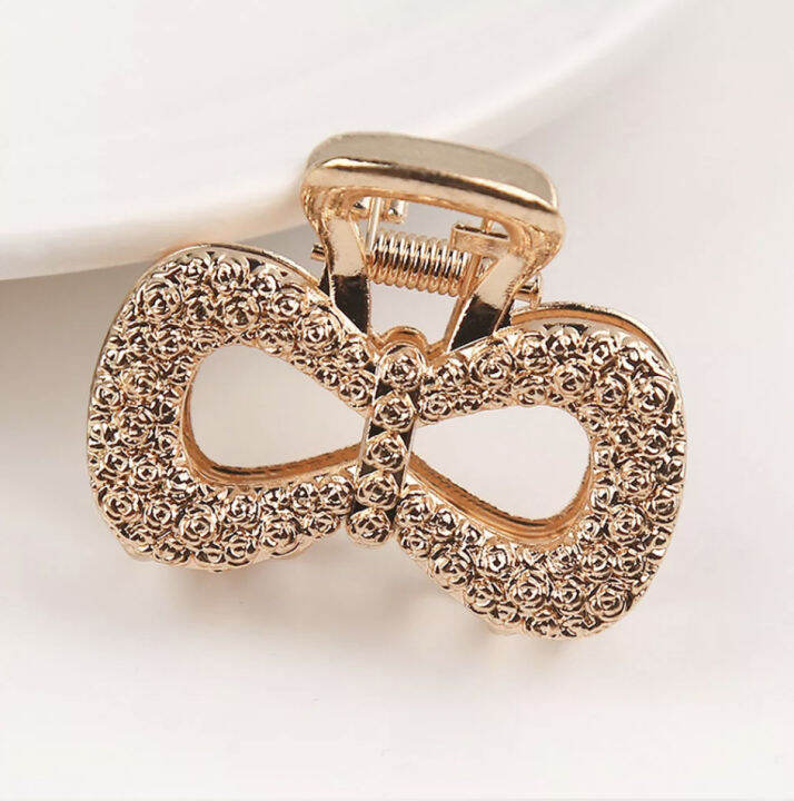 Hair Clamp Metal Gold Big Size Hair Clip | Lazada PH