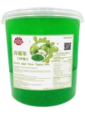Yoyo Green Apple Popping Boba 3.4kg | Lazada PH