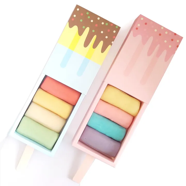 Slime Kit Complete Set Popsicle Playdough (Food Grade 100 Non-Toxic ...