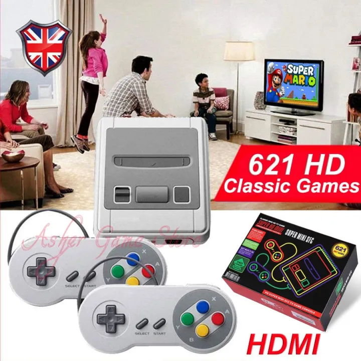 New Super Mini HD Family Retro TV Video Game Console HDMI 8 Bit Built ...