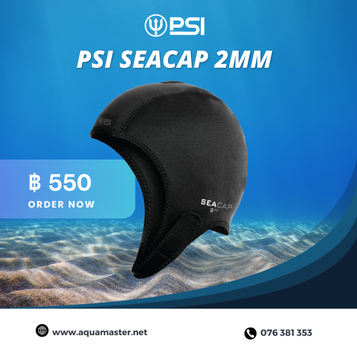 PSI Seacap 2mm หมวกดำน้ำผู้ใหญ่ คุณภาพดีเยี่ยม เหมาะกับทุกเพศ หมวก ...