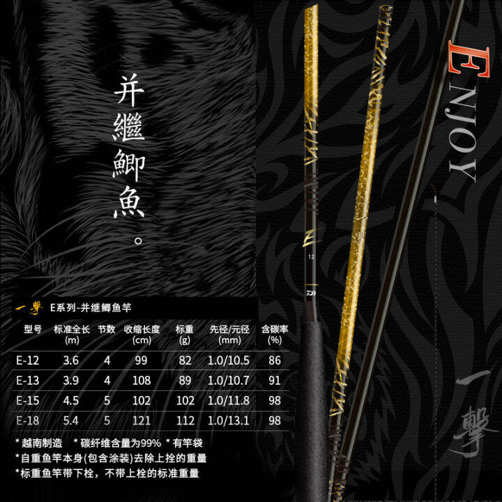 Dai Yidaiwa hits the black hole fishing rod and hits the rod in front ...