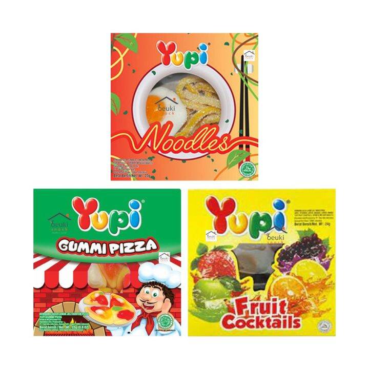 YUPI - MINI PACK Gummy Candy - 23g | Lazada Indonesia