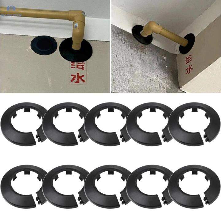 【WELOVEROOM】 Various Sizes Hole Cover Water Pipe 10pcs 32mm Black For ...