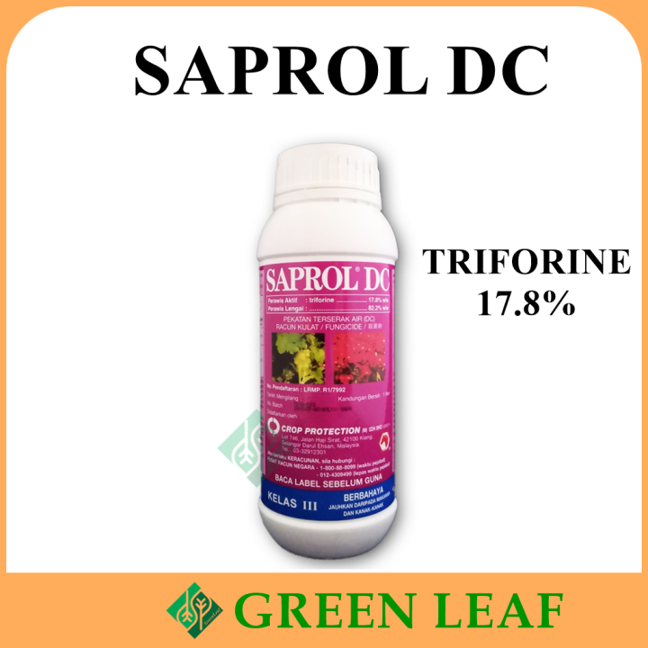1L Saprol DC Triforine 17.8% Racun Karat Fungicides for Rust | Lazada