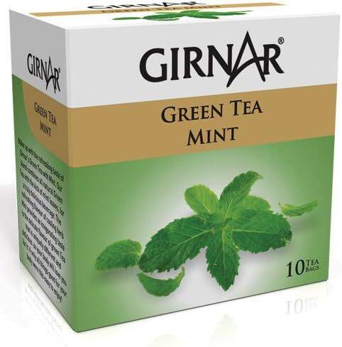 Girnar Green tea with Mint 10 tea bags | Lazada.co.th