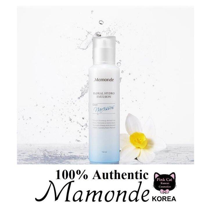 Korean Cosmetics MAMONDE Floral Hydro Emulsion Narcissus 150ml | Lazada PH