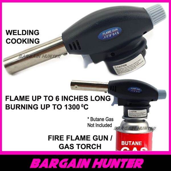 [ READY STOCK ] Camping Gas Torch Butane / Gas Burner Welding Fire ...