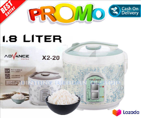 PROMO~ADVANCE X-2 20 Rice Cooker Magicom ADVANCE 1.8 Liter X 2 20 Rice ...