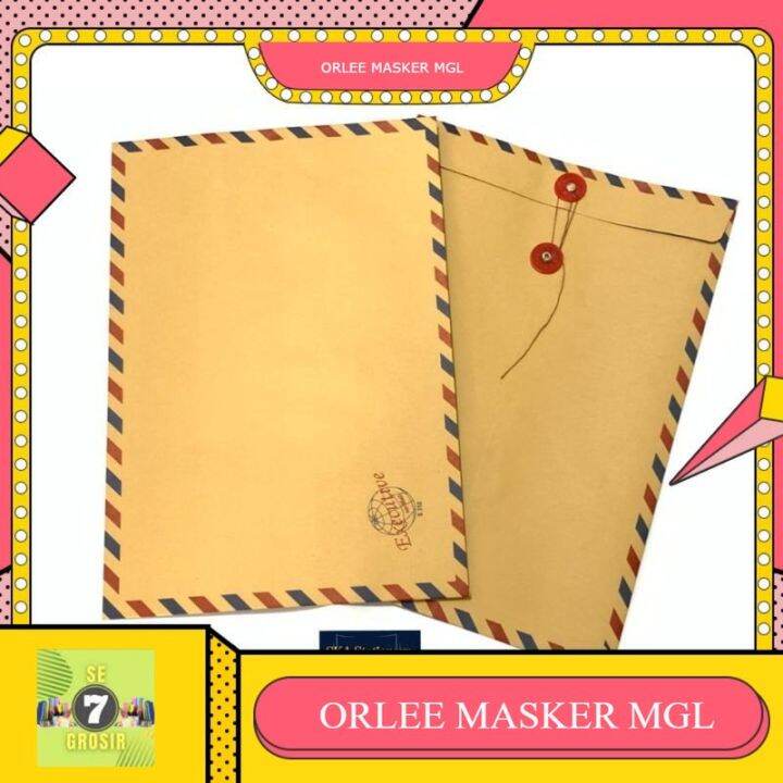 Amplop Coklat Air Mail Tali 310 Executive ( isi 10 pcs) | Lazada Indonesia