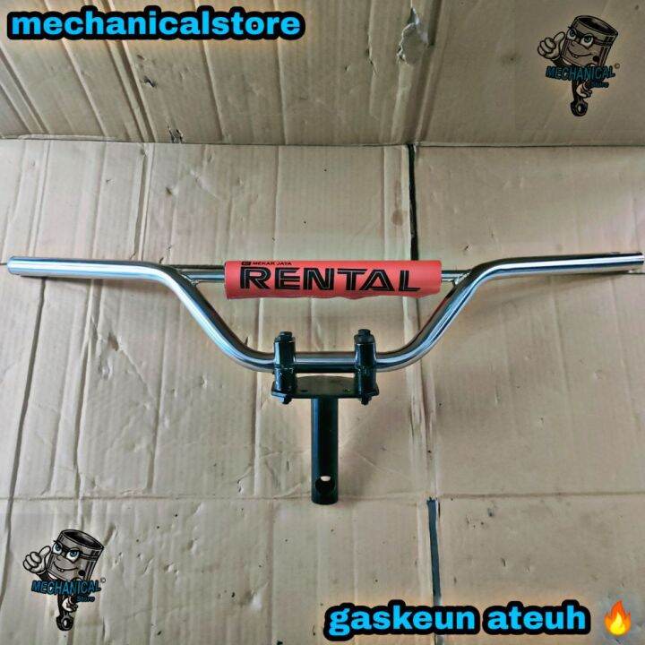 Paket Stang plus dudukan adaptor stang Motor Honda all bebek matic ...