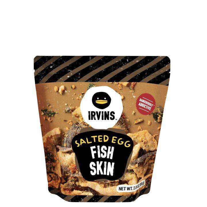 IRVINS SALTED EGG FISH SKIN 80g | Lazada