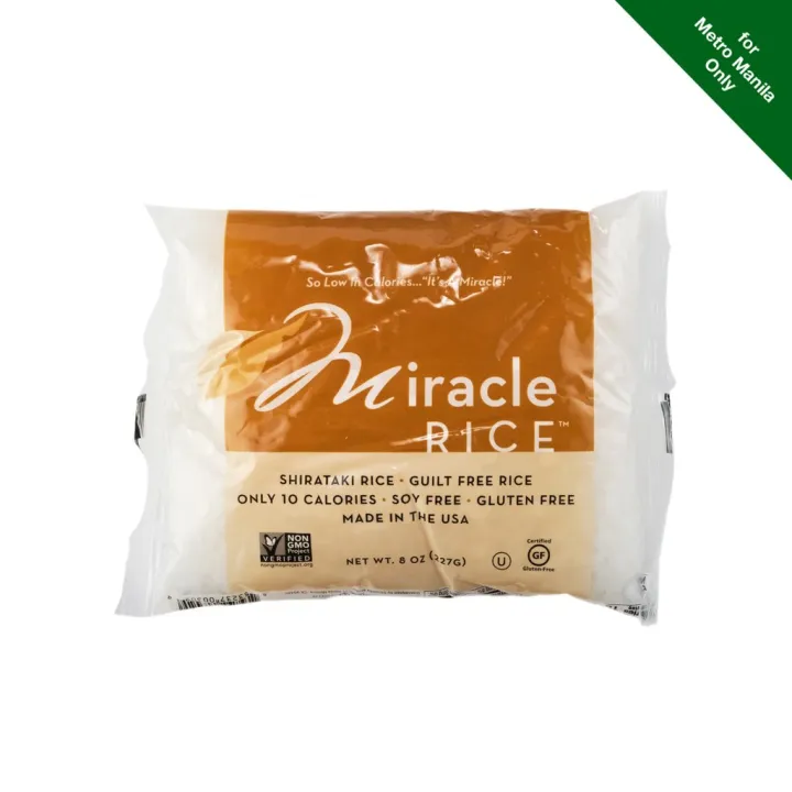 Miracle Rice Shirataki Rice 227g | Lazada PH