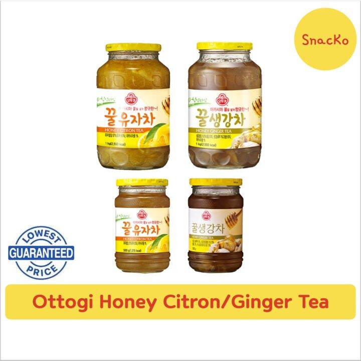 Ottogi Honey Citron Ginger Tea 500g/ 1kg | Lazada PH
