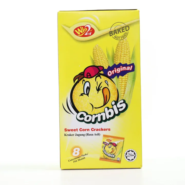 Bánh quy bắp Win2 Cornbis Sweet Corn Crackers hộp 144g | Lazada.vn