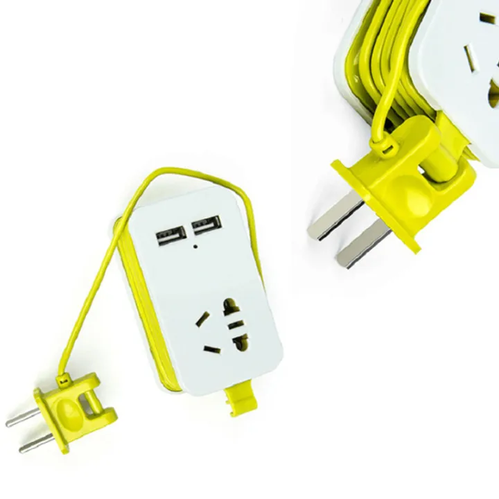 Female Warrior Graceful Portable Power Strip Protector 1.5M Extension ...