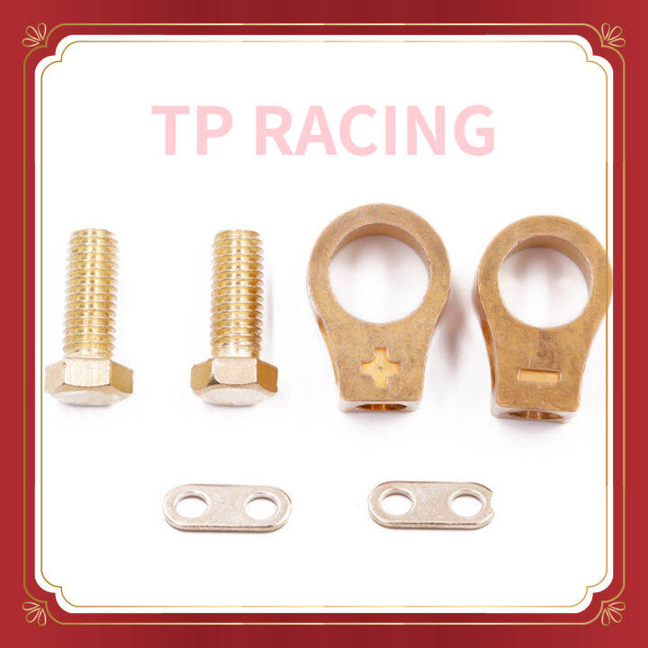 Pure copper battery wiring cable clamp, quick wiring clamp, positive ...