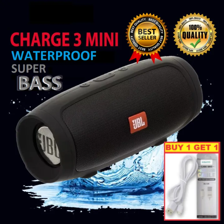 O-SHINE COD JBL Charge 3 Mini Portable Bluetooth Speaker Charge 3+ MINI ...