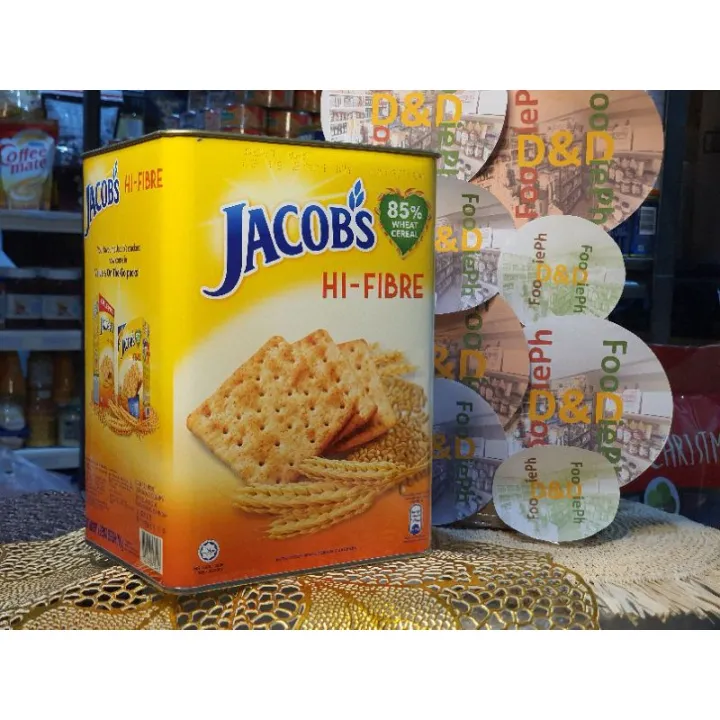 【In Stock】 Jacob's Hi Fibre Crackers 700G | Lazada PH