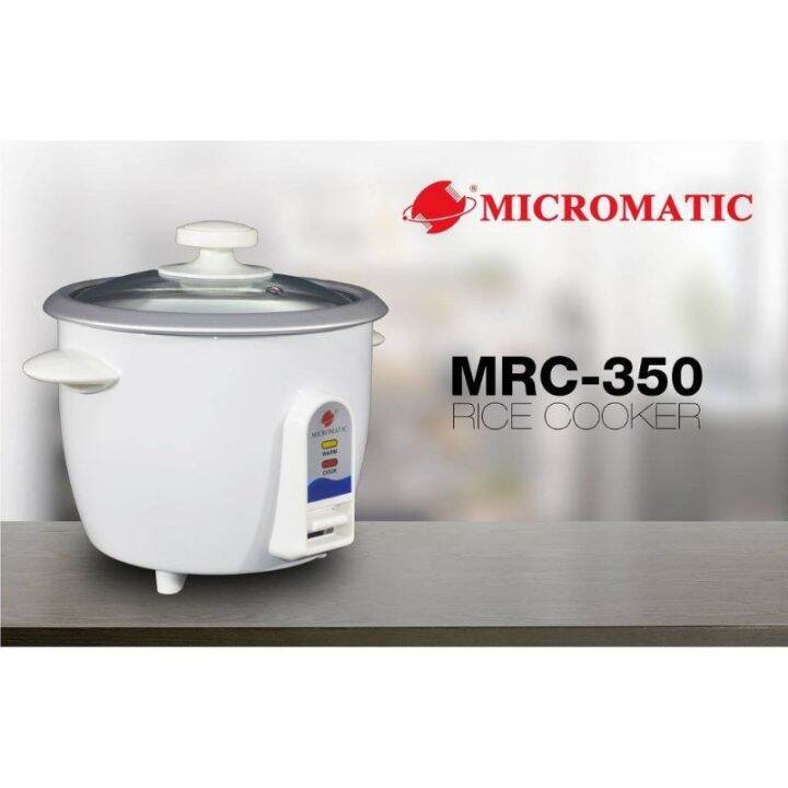 Micromatic Small Rice Cooker for 1 to 2 persons only MRC-350 | Lazada PH