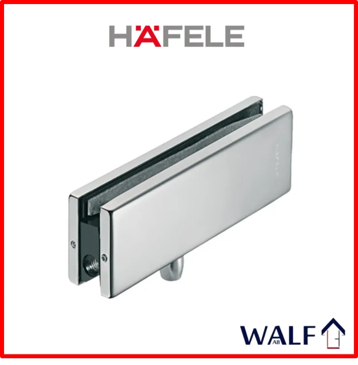 Glass Fitting Flanlight Pivot Patch Fitting Hafele / Engsel Pintu Kaca ...