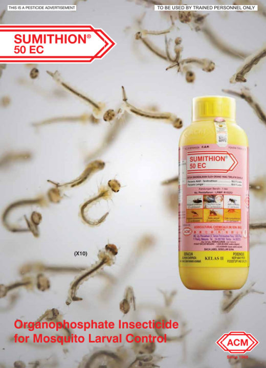 1Liter ACM Sumithion 50 EC Mosquito Insecticide Racun Nyamuk | Lazada