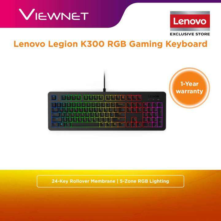 Lenovo Legion K300 RGB Gaming Keyboard - US English | Lazada