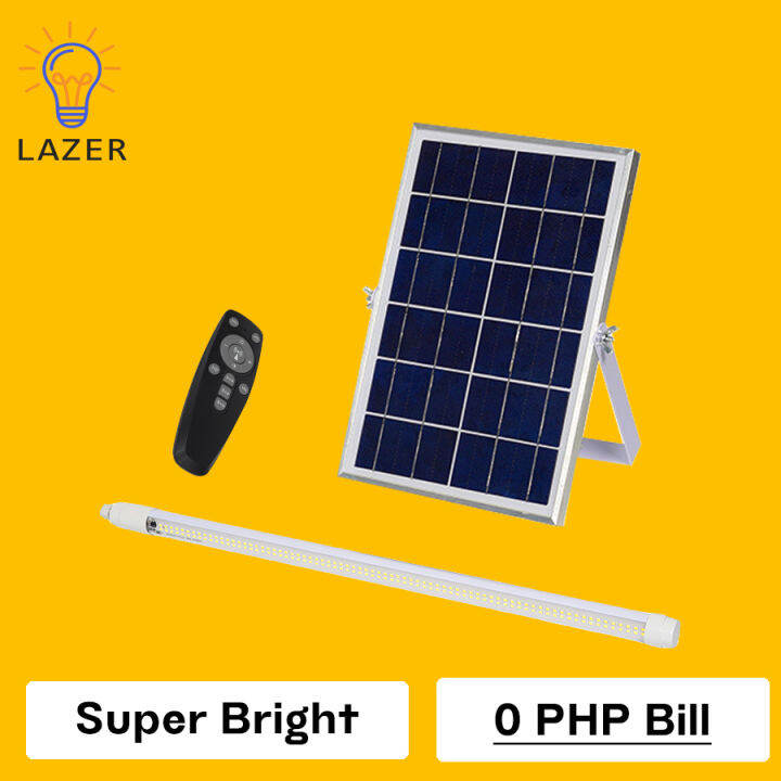 Lazer Solar Led Tube Light Automatic Outdoor Wall Lamp 100W 150W 200W ...