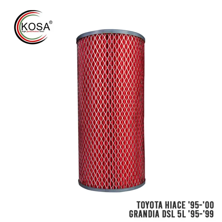 TOYOTA HIACE 1995 - 2000 GRANDIA DIESEL 5L 1995 - 1999 KOSA AIR FILTER ...